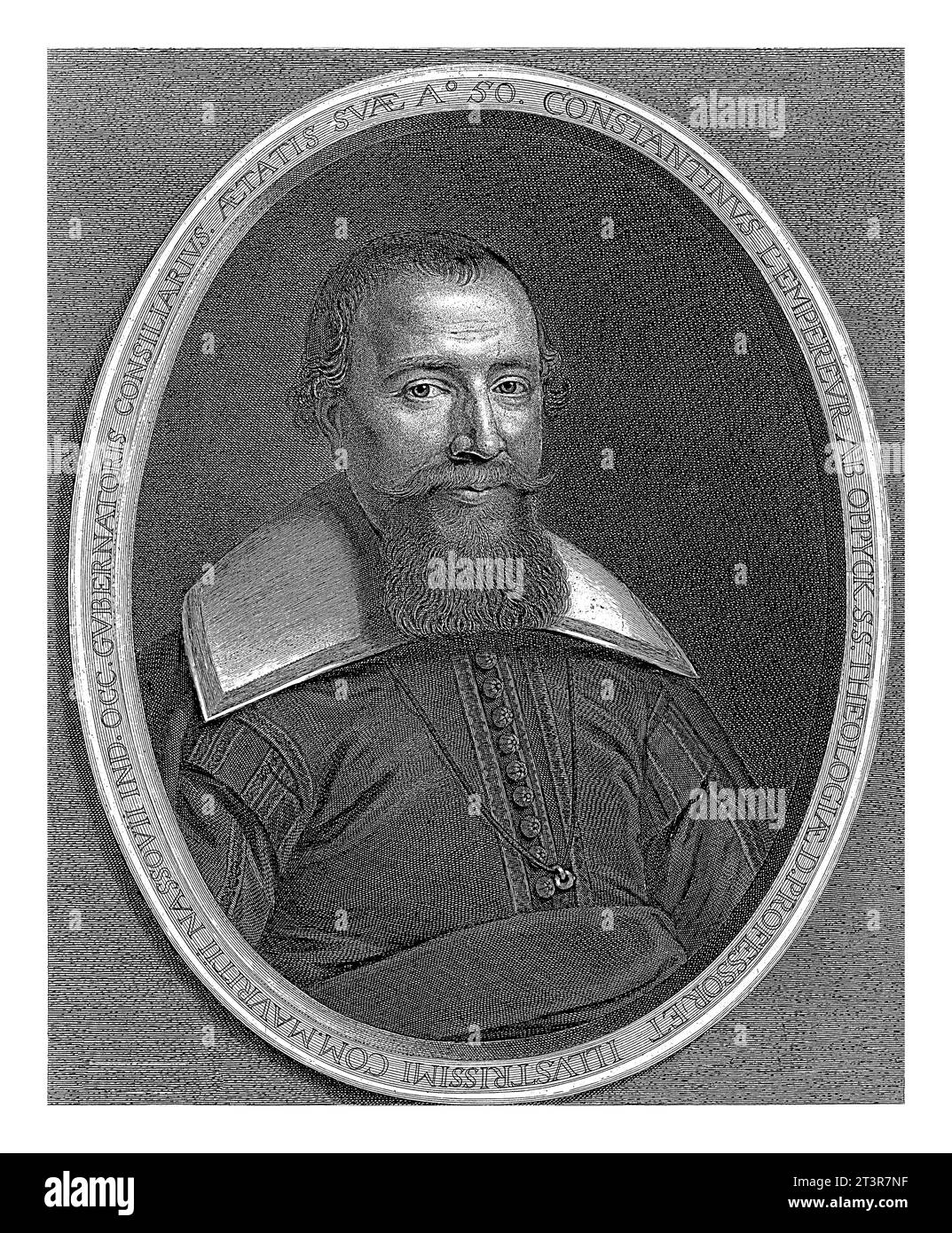 Portrait of Constantijn van Oppyck l'Empereur, Jonas Suyderhoef, after ...