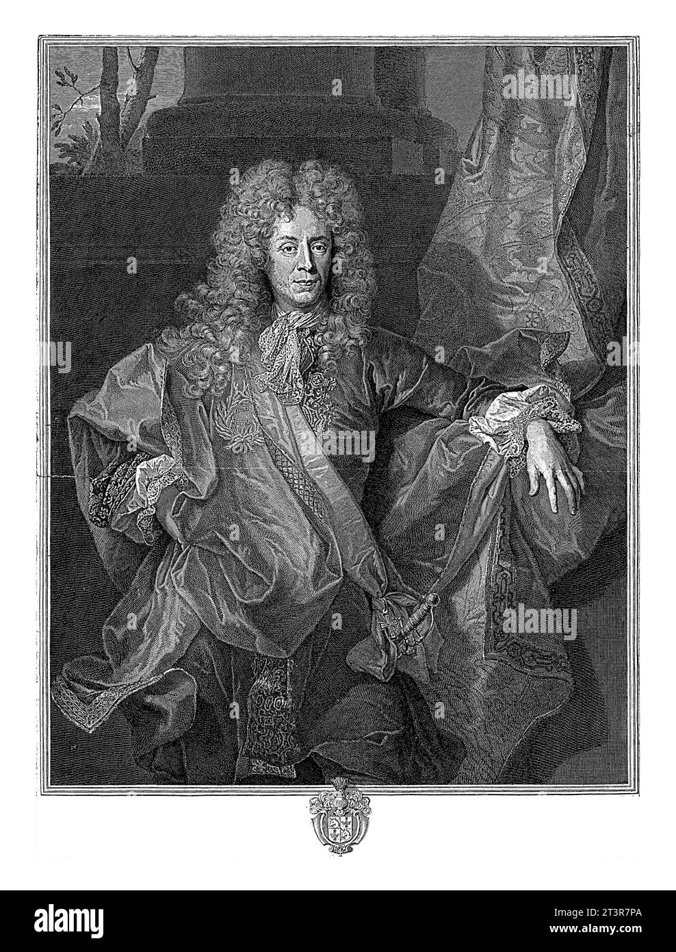 Portrait of Henning Meyer de Meyercron, Cornelis Martinus Vermeulen ...