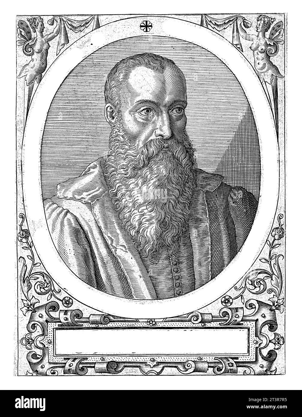 Portrait of Julius Caesar Scaliger, Johann Theodor de Bry, after Jean ...