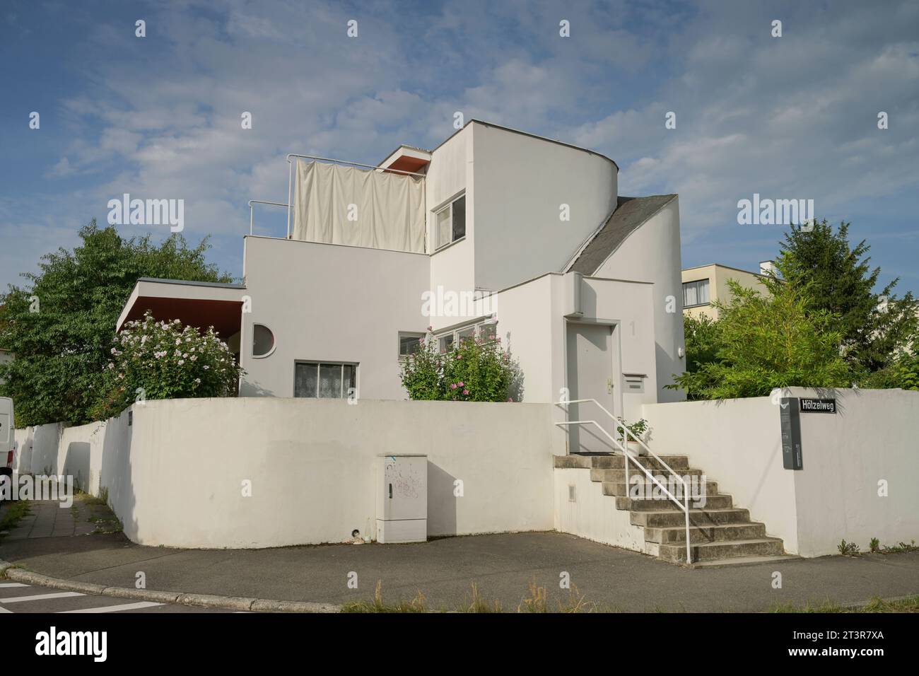 Haus 33 von Hans Scharoun, Weißenhofsiedlung, Stuttgart, Baden ...