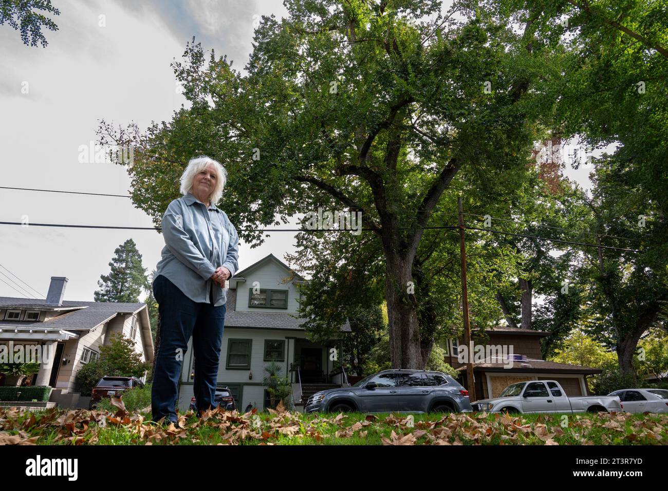 Sacramento, CA, USA. 16th Oct, 2023. Susan Christian wants to save her ...