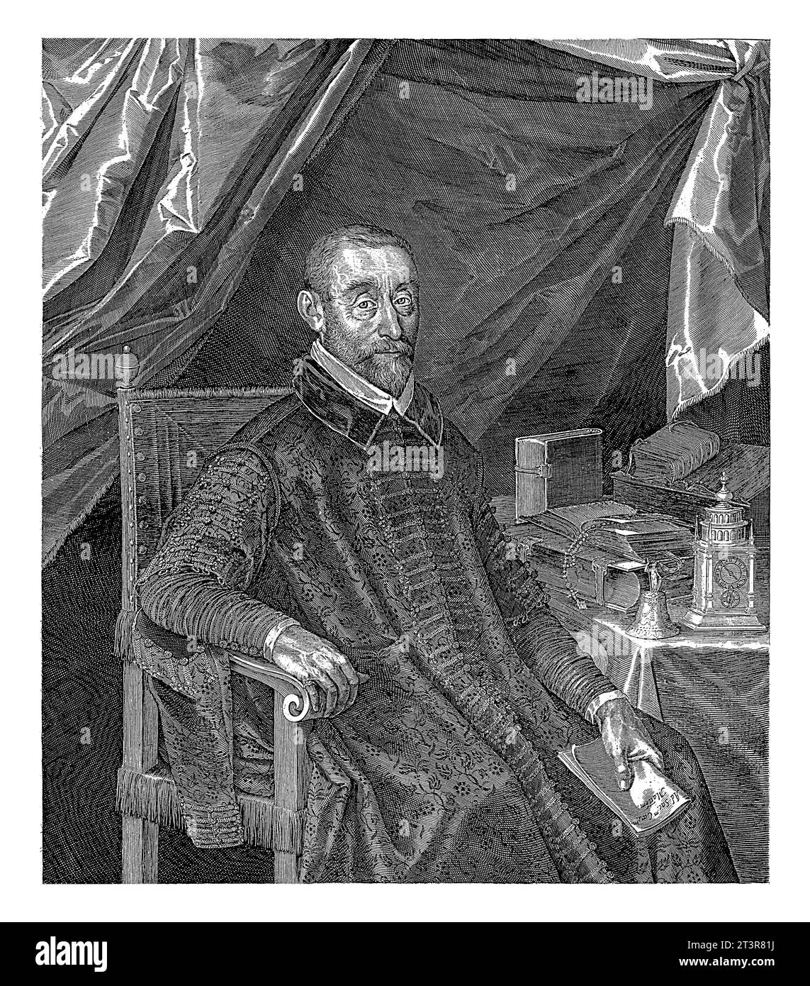 Portrait of Melchior Klesel, Archbishop of Vienna, Aegidius Sadeler ...