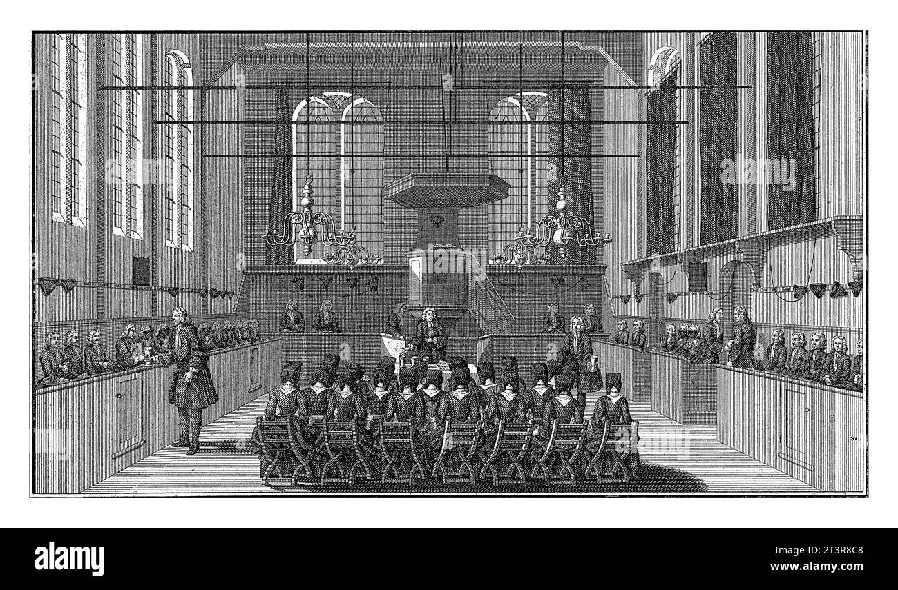 Passing the Goblet During the Holy Supper in the Baptist Church De Arke ...