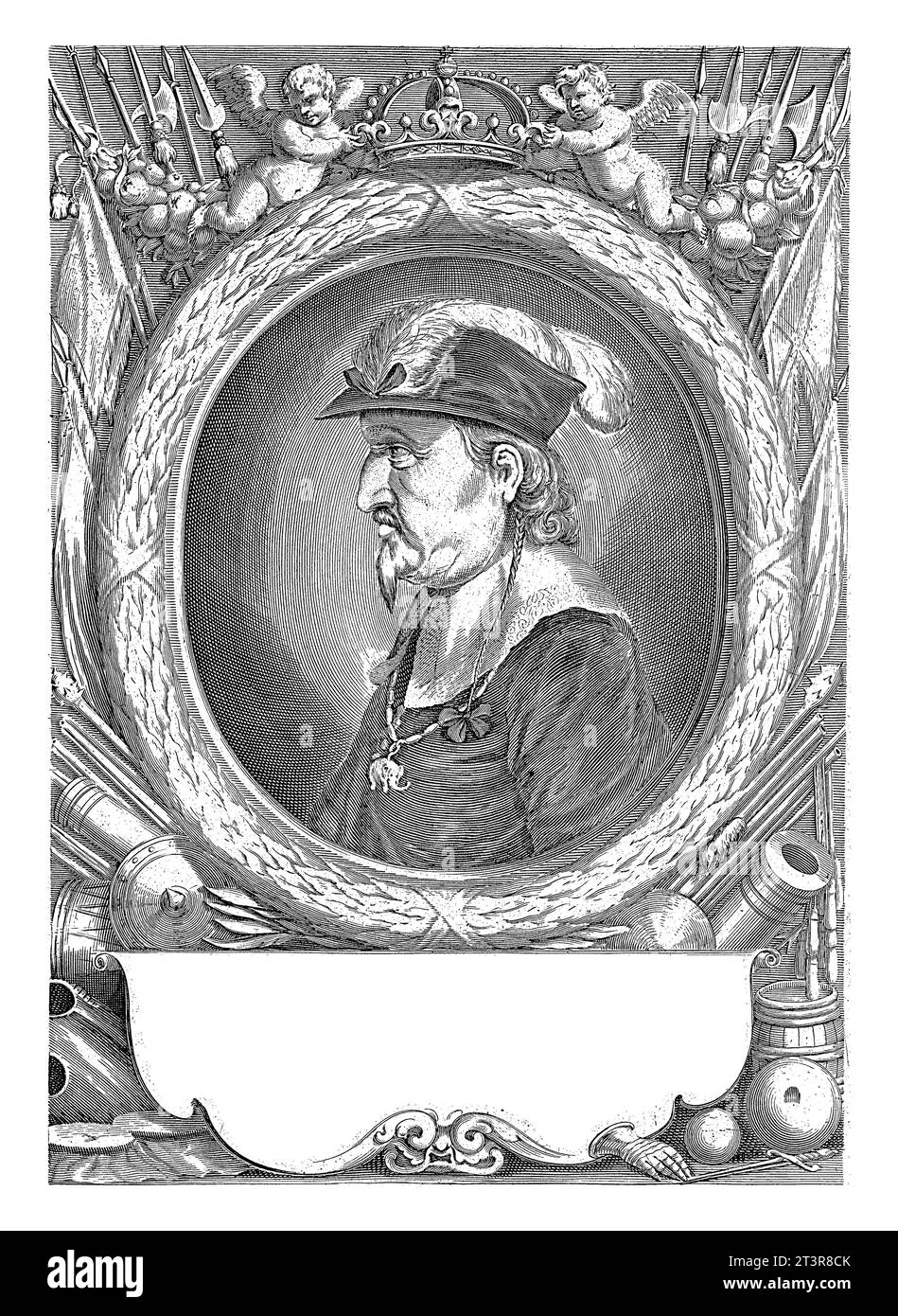 Portrait of Christian IV, Pieter Philippe, 1635 - 1702 Portrait of ...