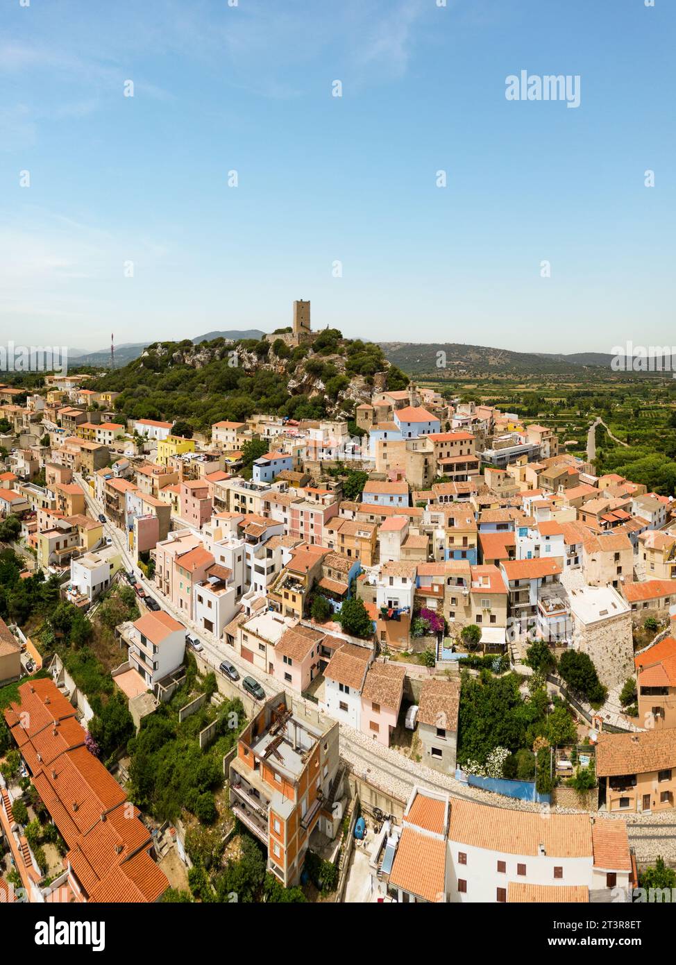 Posada in Sardinia, Italy. Also known as Feronia or Pausata. Beautiful ...
