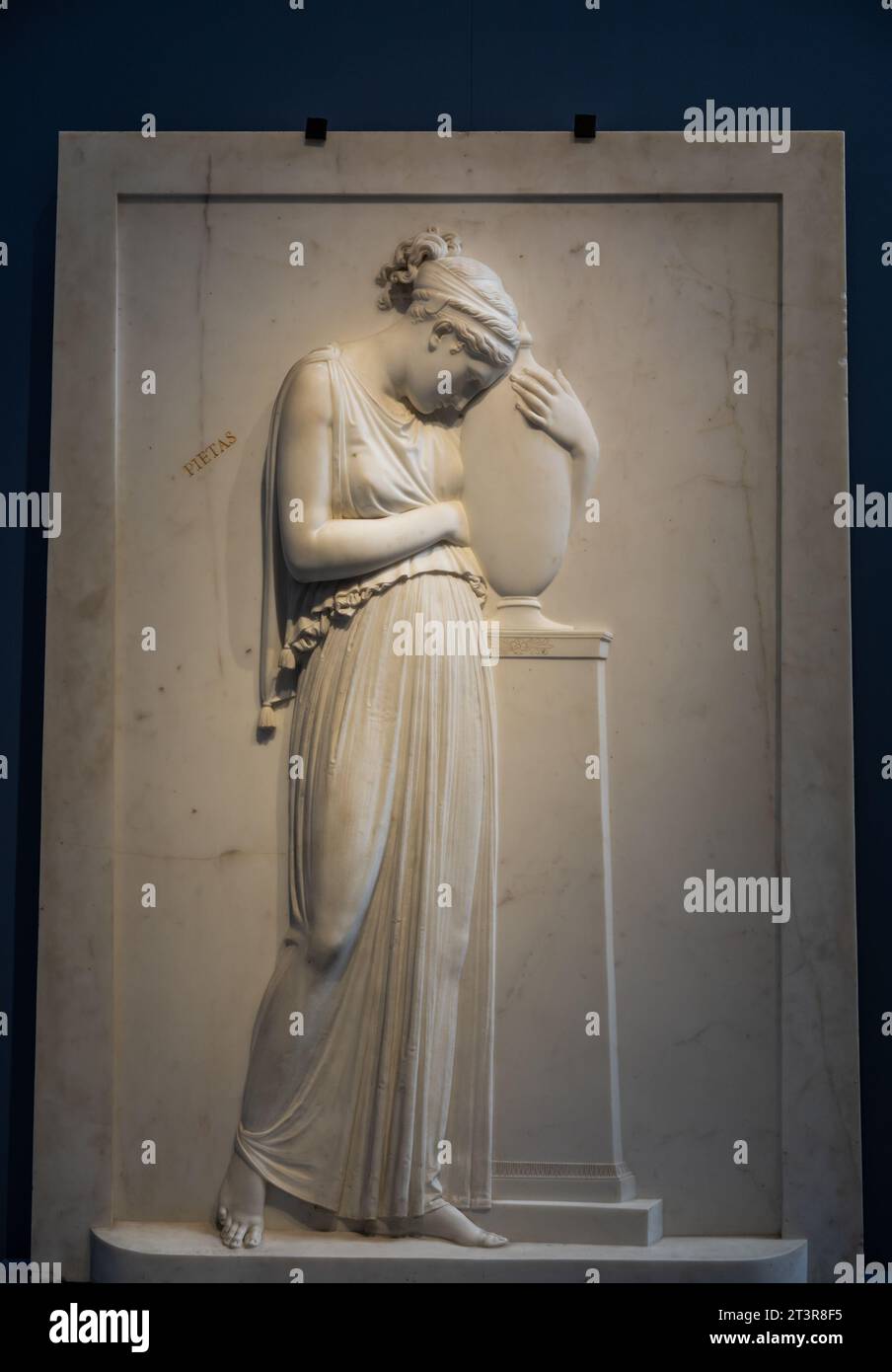 Possagno, Italy - June 2022: funeral sculpture by Antonio Canova ...