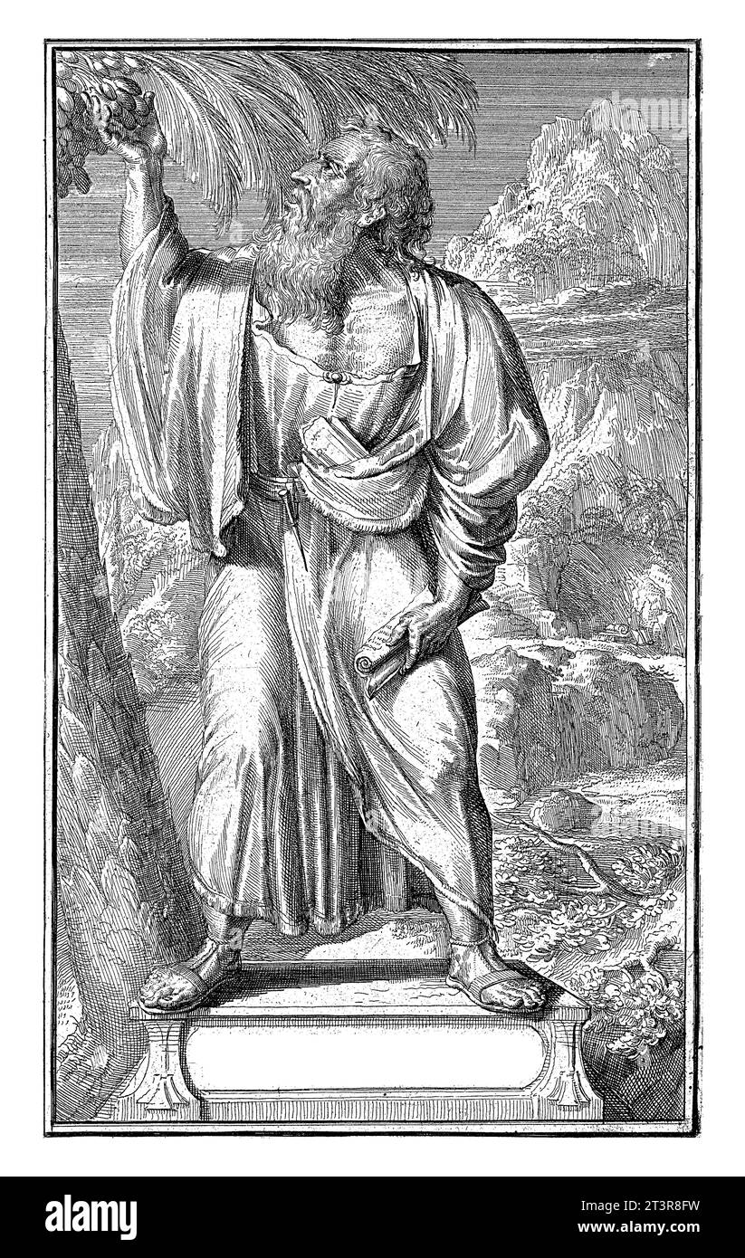 Portrait of Saint Paul of Thebes, Romeyn de Hooghe, 1701 Portrait of ...