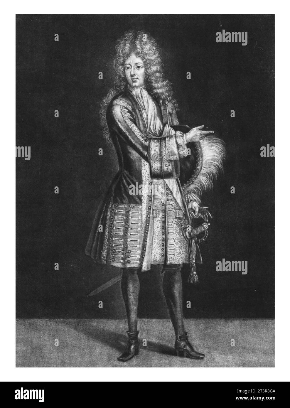 Portrait of Marshal Francois de Neufville, Duke of Villeroy, anonymous ...