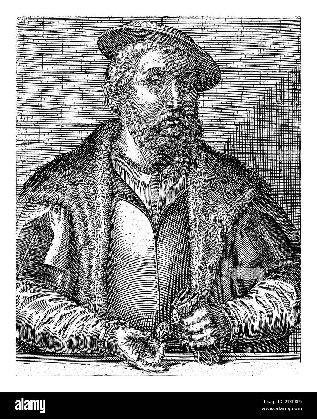 Portrait of Jan van Amstel, Hendrick Hondius (I), 1610 Portrait of Jan ...