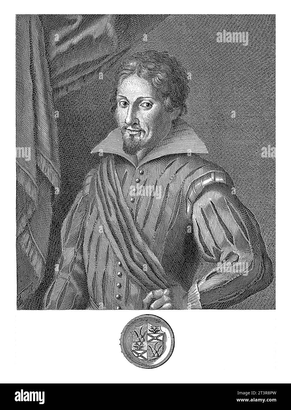 Portrait of Concino Concini, Francesco Allegrini, after Giuliano ...