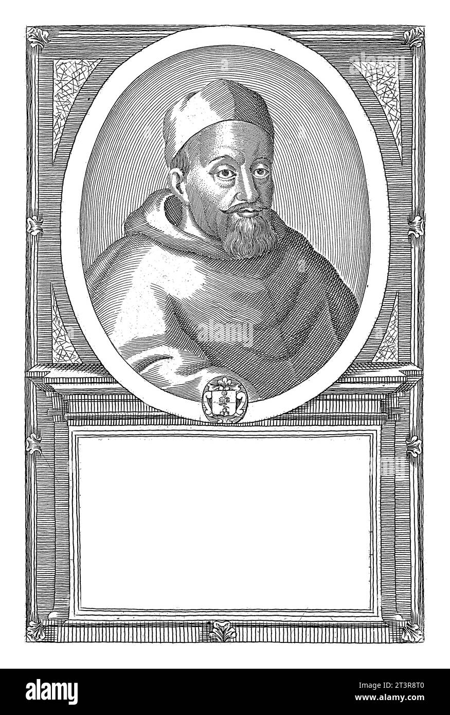 Portrait of Julian Causi, 60th Minister General of the Franciscan Order ...