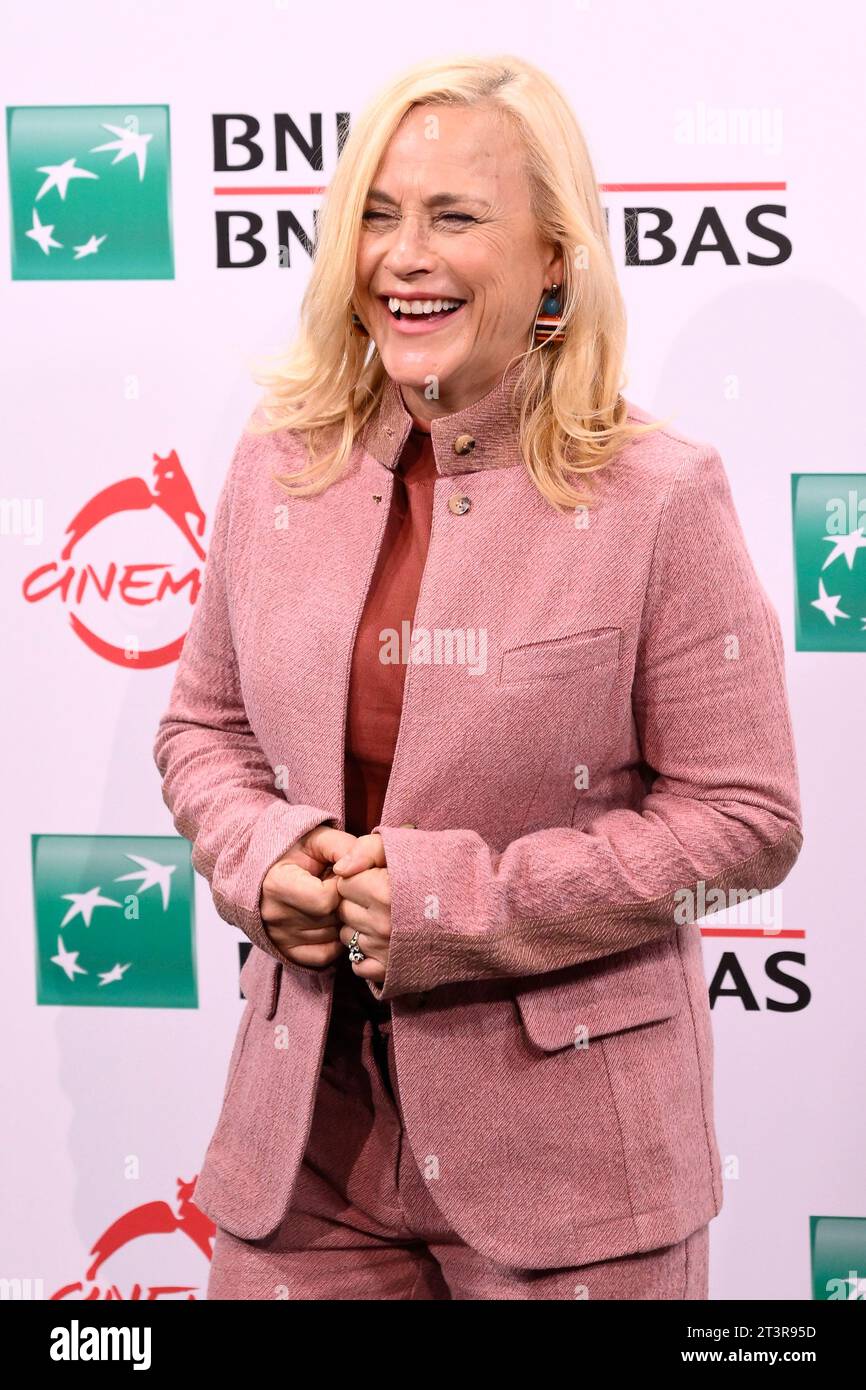 Rome, Italy. 18th Oct, 2023. Patricia Arquette attend a photocall for ...