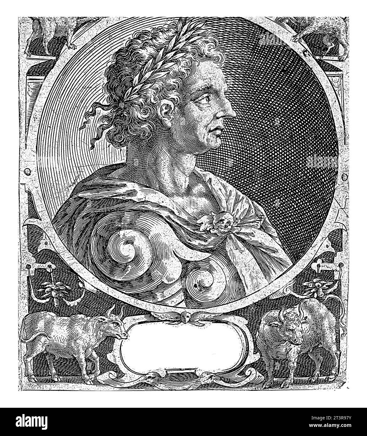 Julius Caesar as One of the Nine Heroes, Crispijn van de Passe (I ...