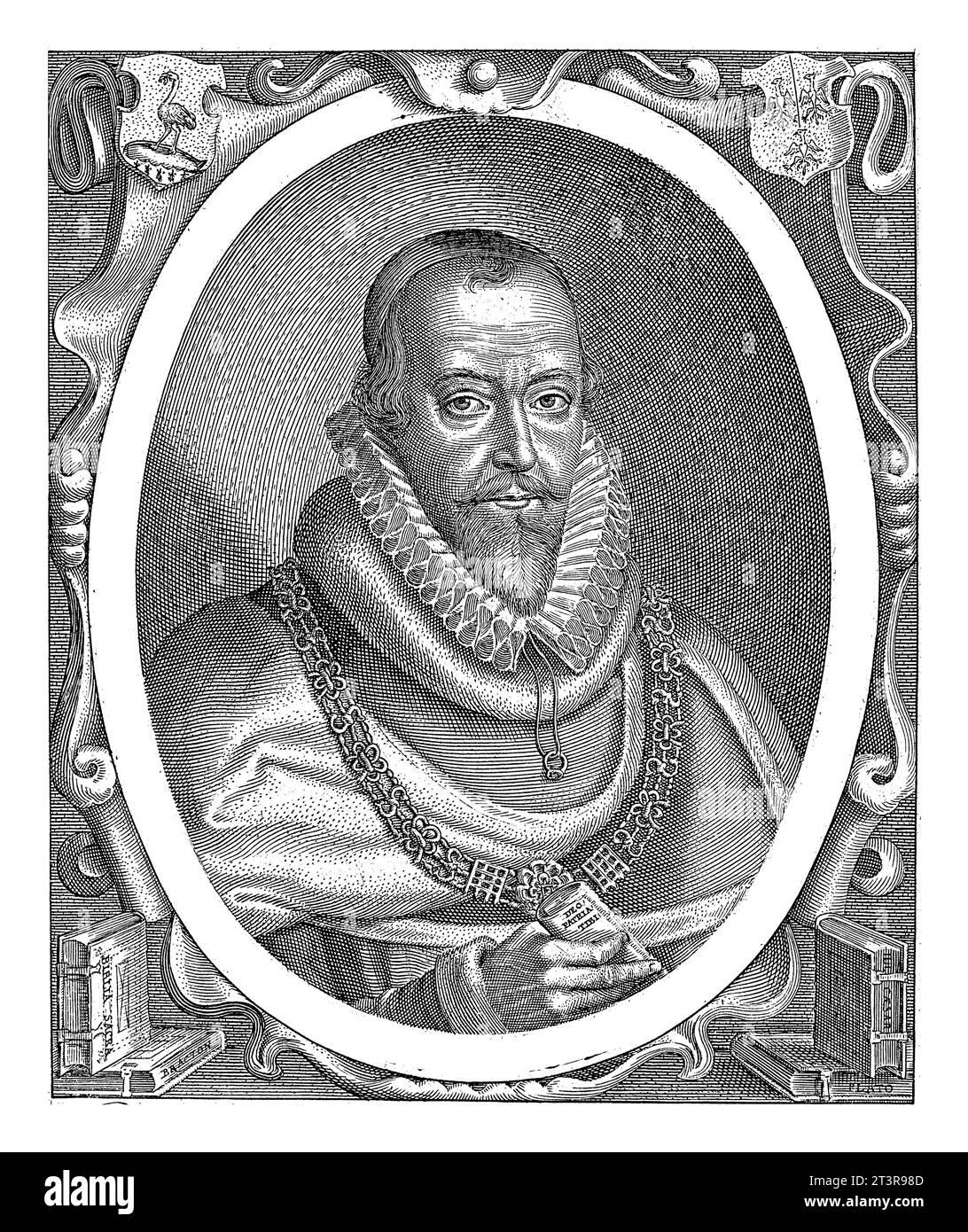Portrait of Edward Coke, Simon van de Passe, 1605 - 1647 Portrait of ...