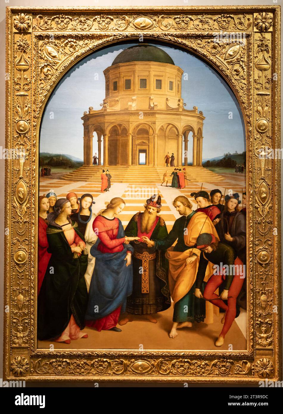 Milan, Italy - 23 September 2023: Brera antique painting museum ...