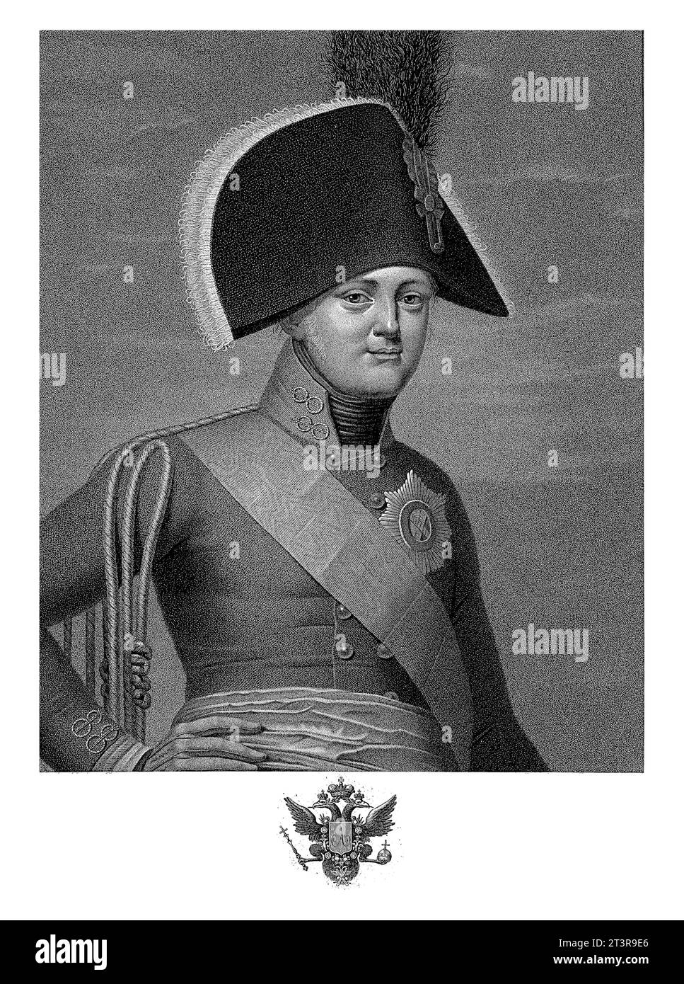 Portrait of Alexander I, Tsar of Russia, Antoine Achille Bourgeois de ...