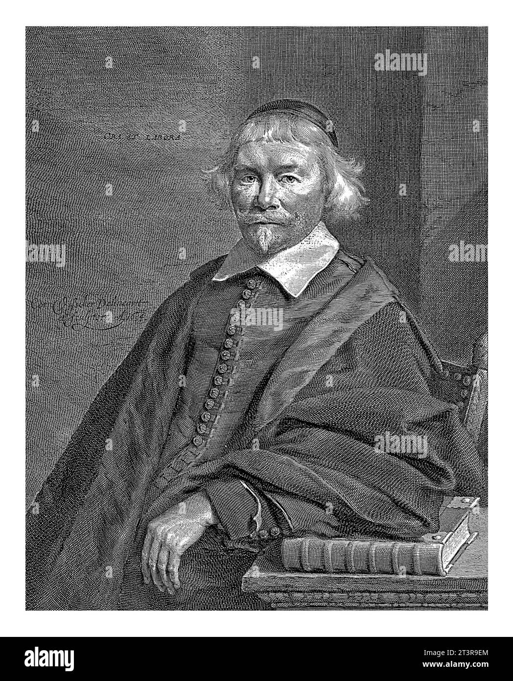 Portrait Of Robert Junius Cornelis Visscher Ii 1676 1707 Robert Junius Minister In The