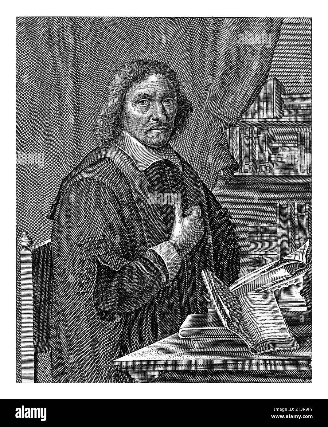 Portrait of samuel maresius Black and White Stock Photos & Images - Alamy