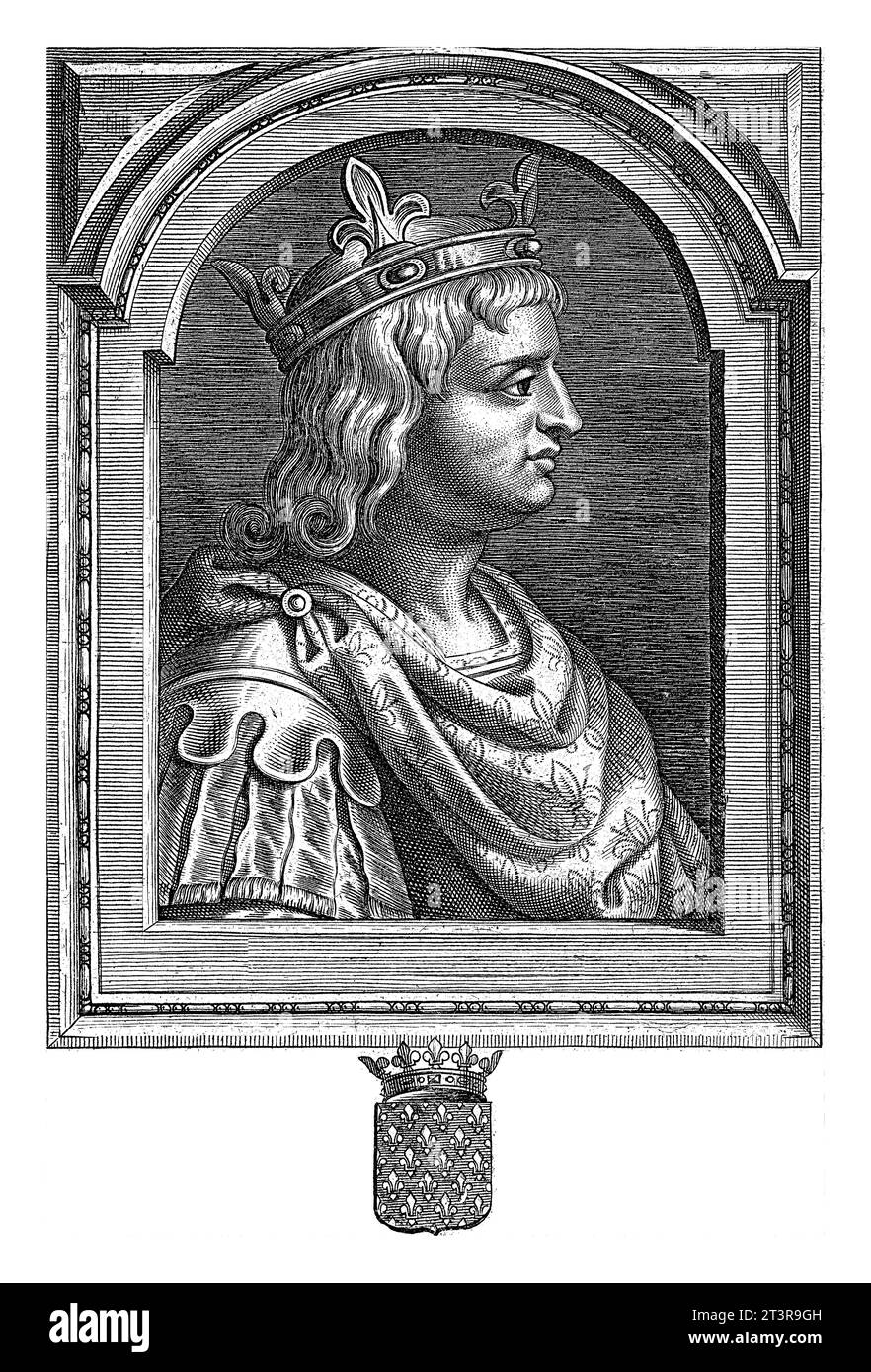 Portrait of Louis V, Frederik Bouttats (the Elder), 1600 - 1676 ...