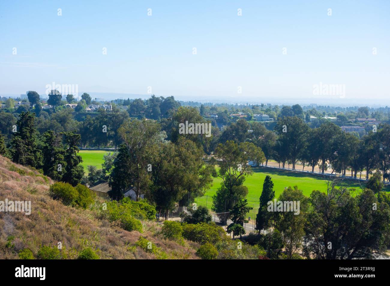 Views of Will Rogers State Historic Park Polo Field in Pacific ...