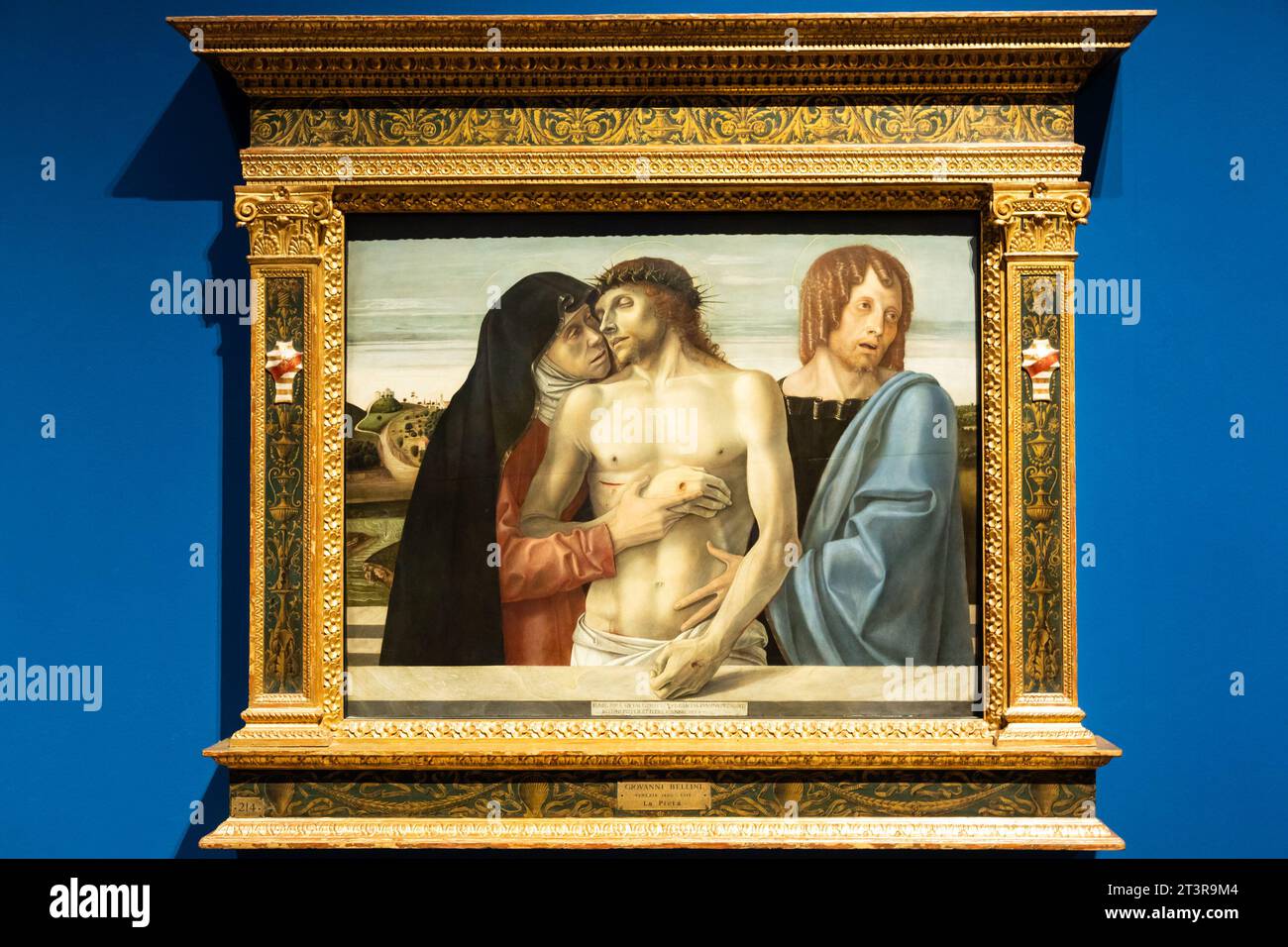 Milan, Italy - 23 September 2023: Brera antique painting museum. The ...