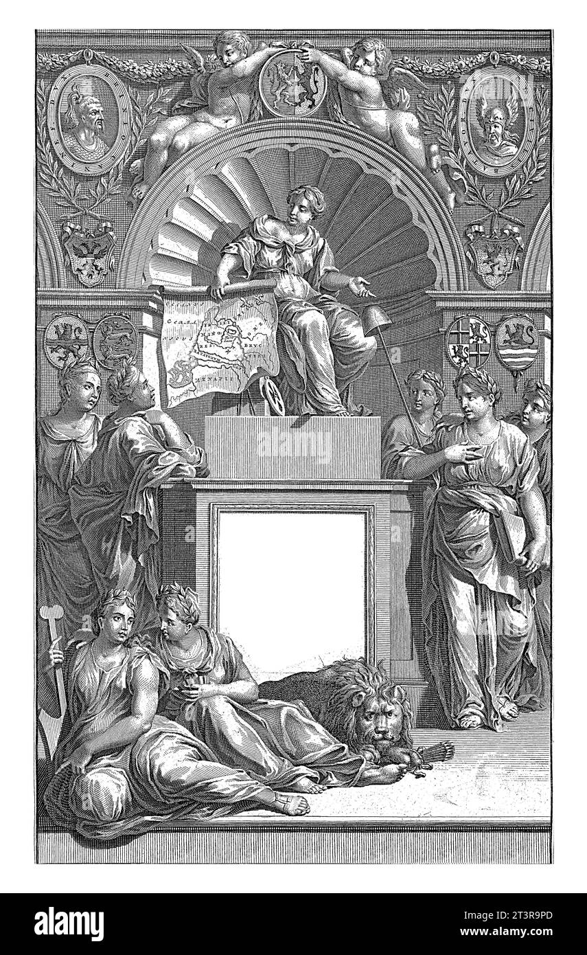 Allegory of the Republic of the Seven United Netherlands, Gilliam van ...