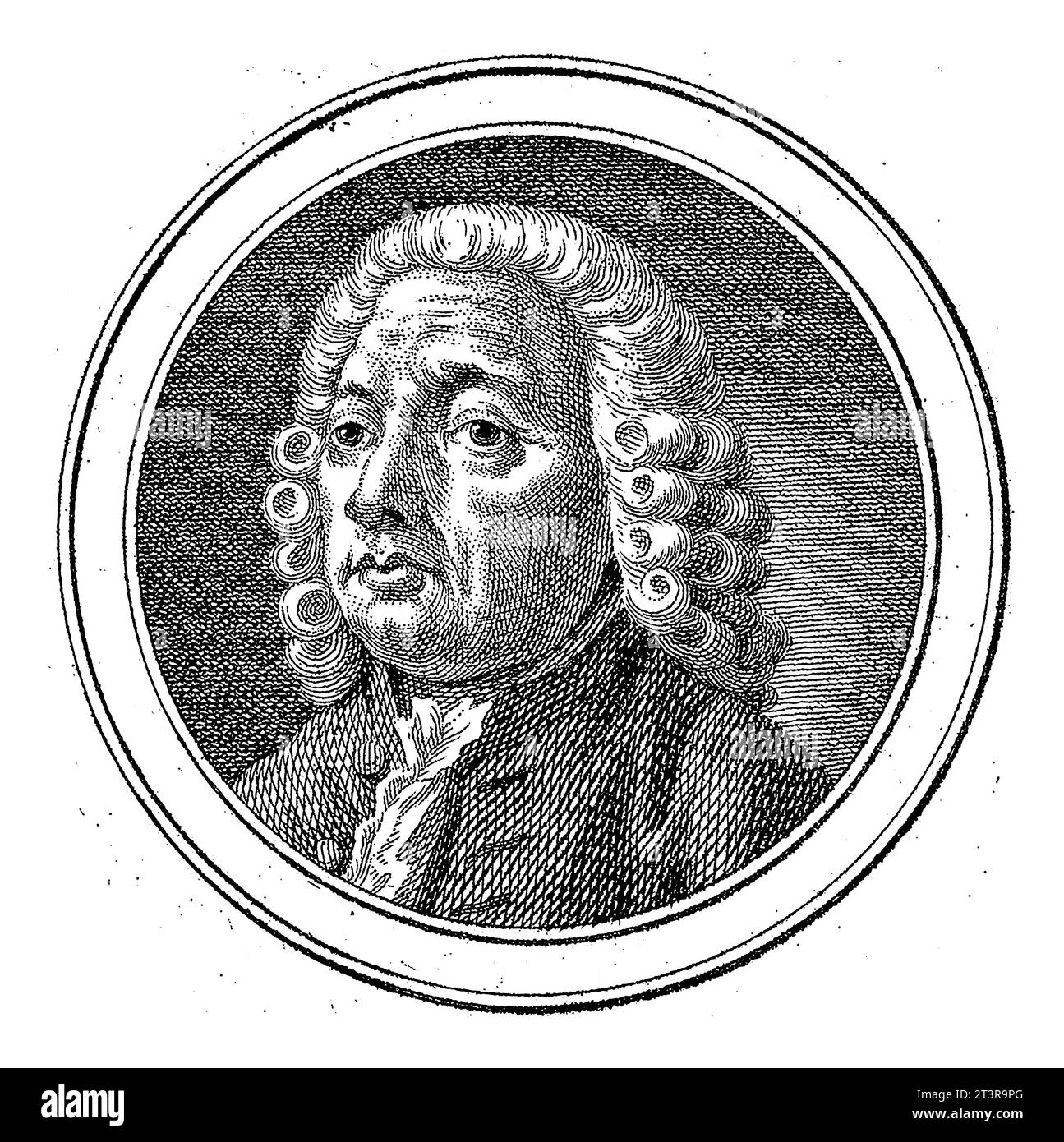 Portrait of Albertus van der Schatte, Abraham Jacobsz. Hulk, 1788 Bust ...