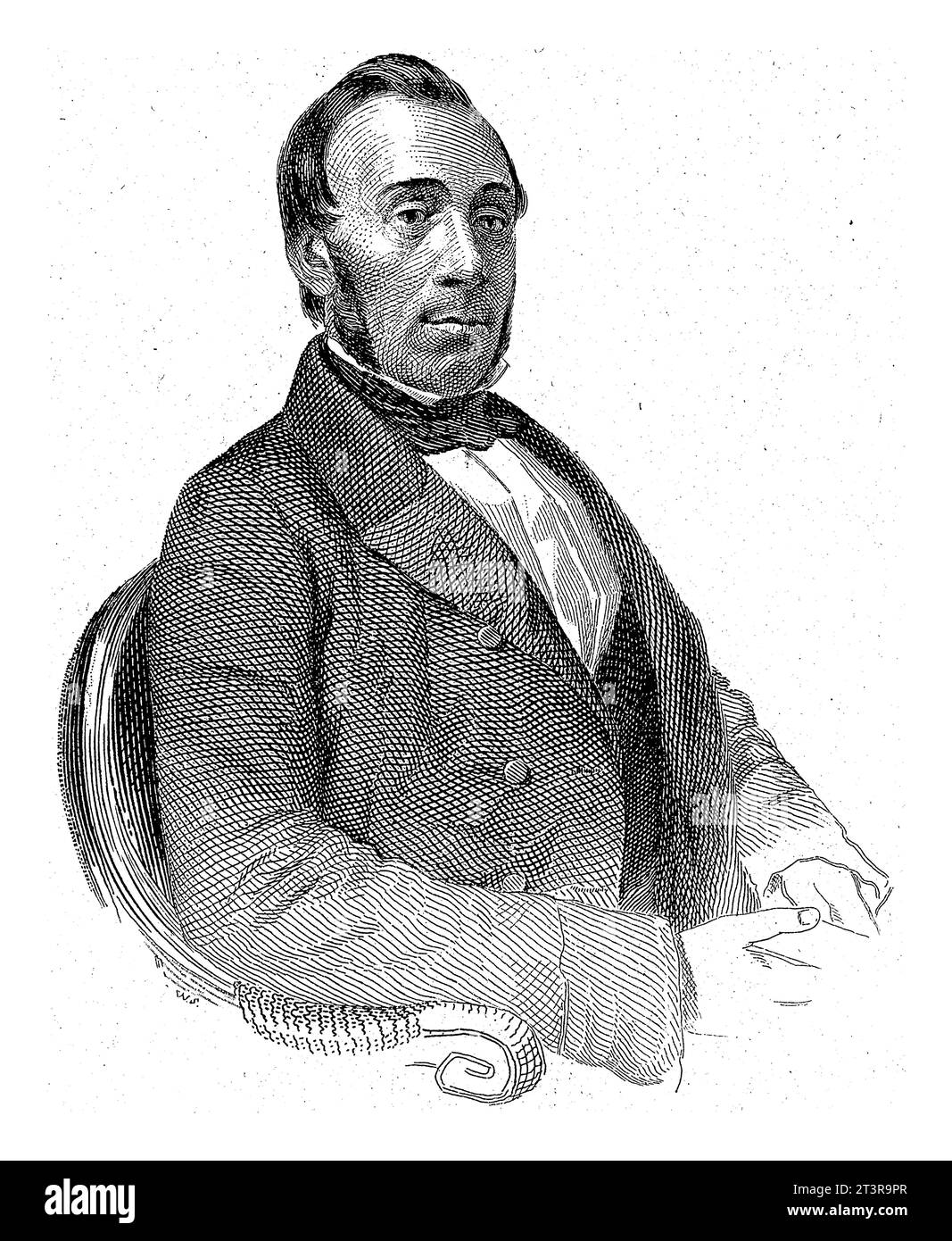 Portrait of Joseph Jacobus baron van Geen, Willem Steelink (I), 1836 ...