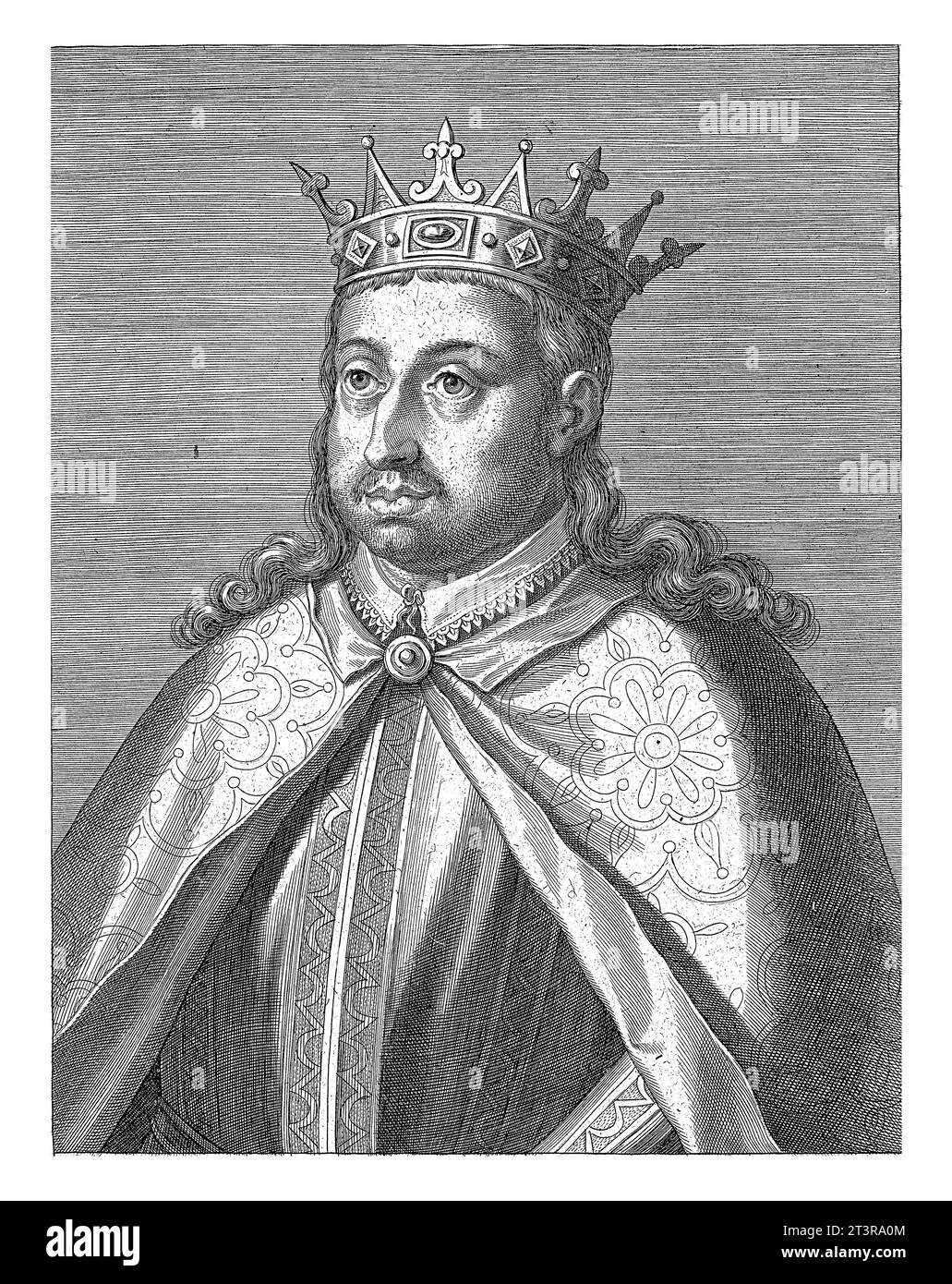 Portrait of King Alfonso II of Portugal, Cornelis Galle (I), 1621 ...