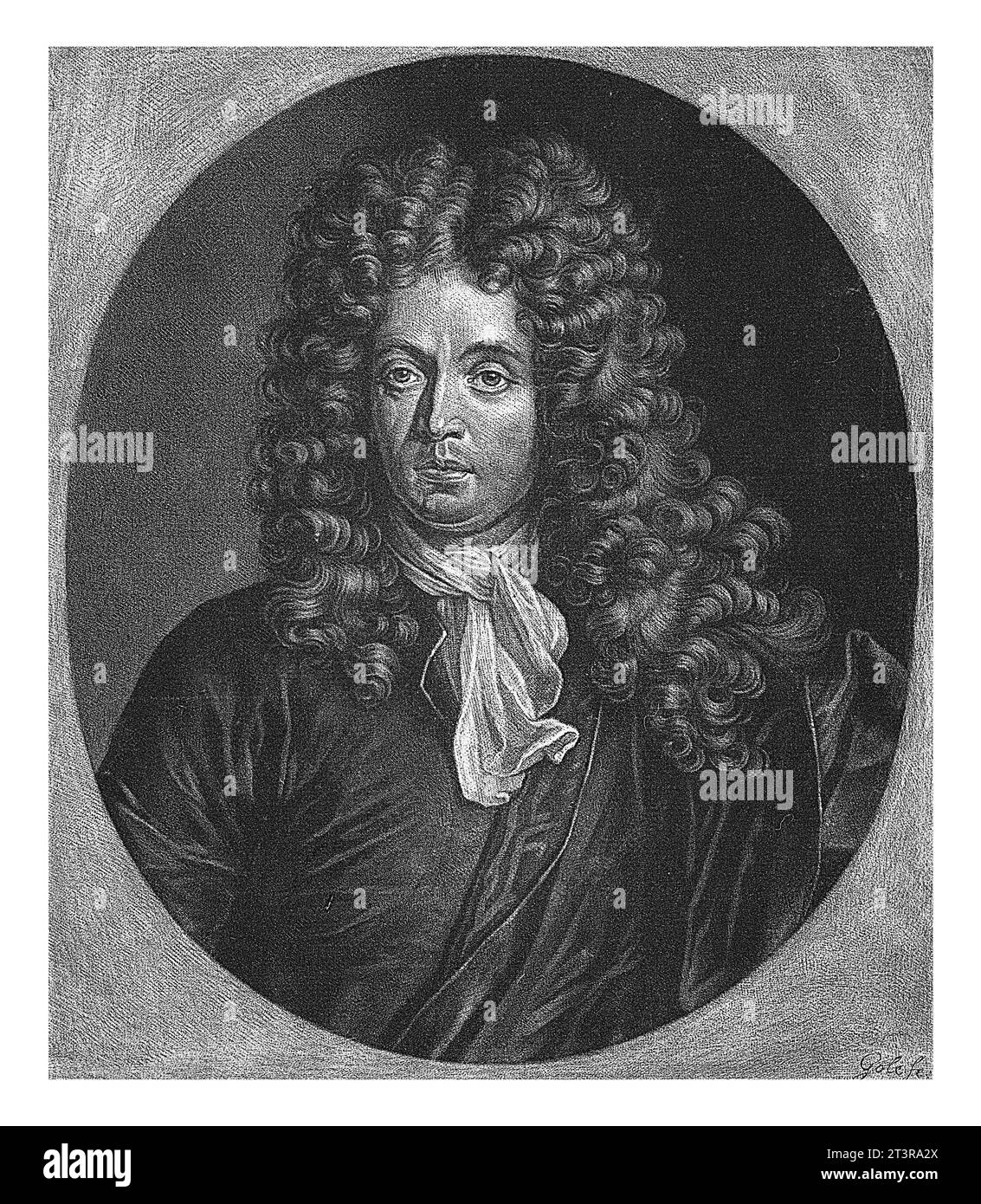 Portrait of Jan Antonides van der Goes, Jacob Gole, 1670 - 1724 Jan ...