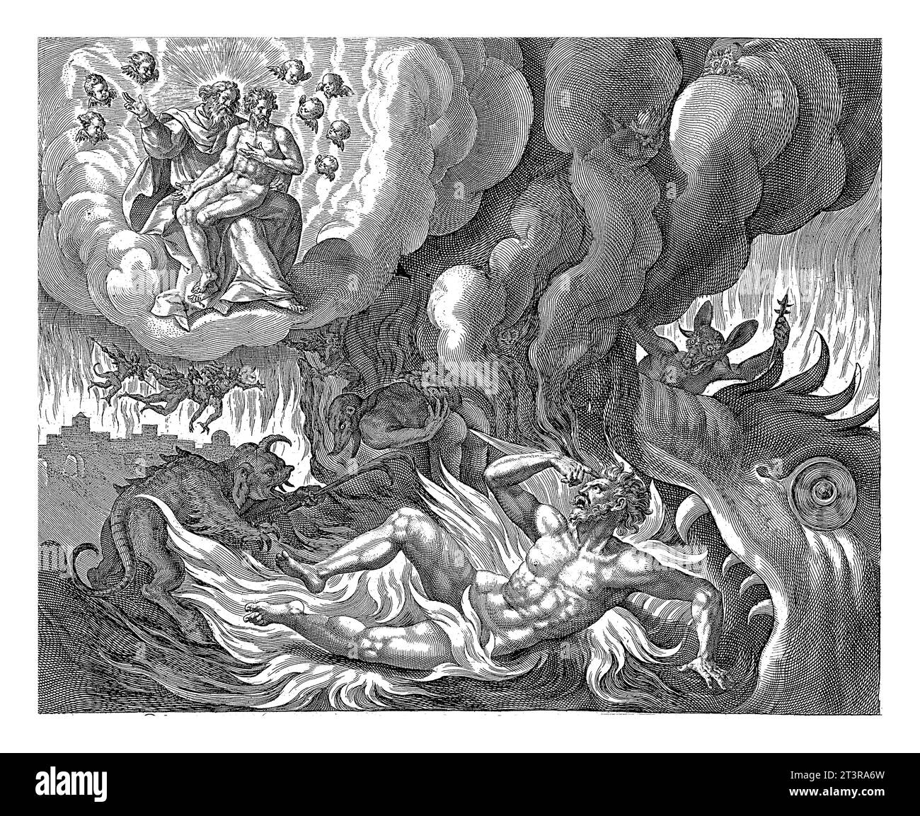 Lazarus in heaven and the rich man in hell hi-res stock photography and ...