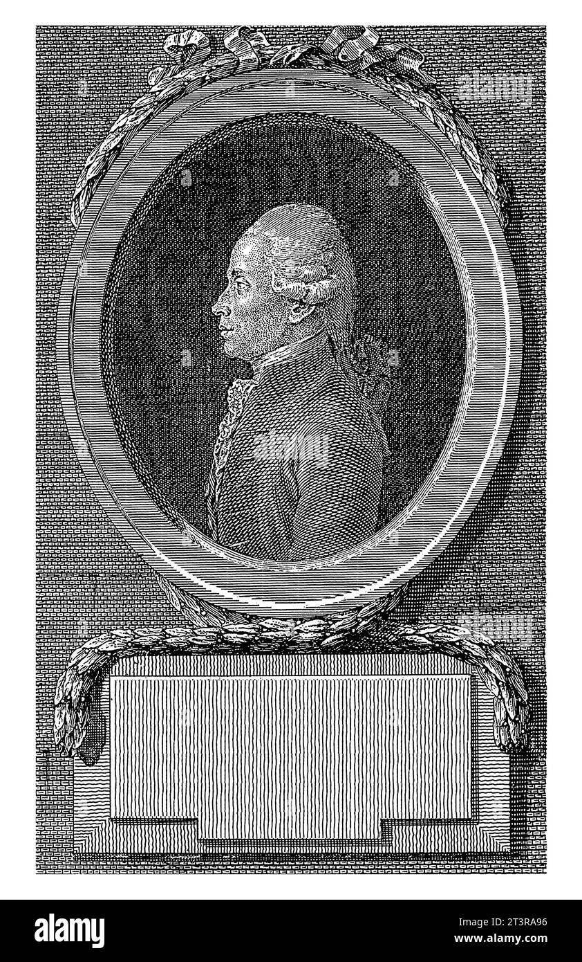 Portrait of Maximilian Stoll, Johann Ernst Mansfeld, 1778 - 1796 ...