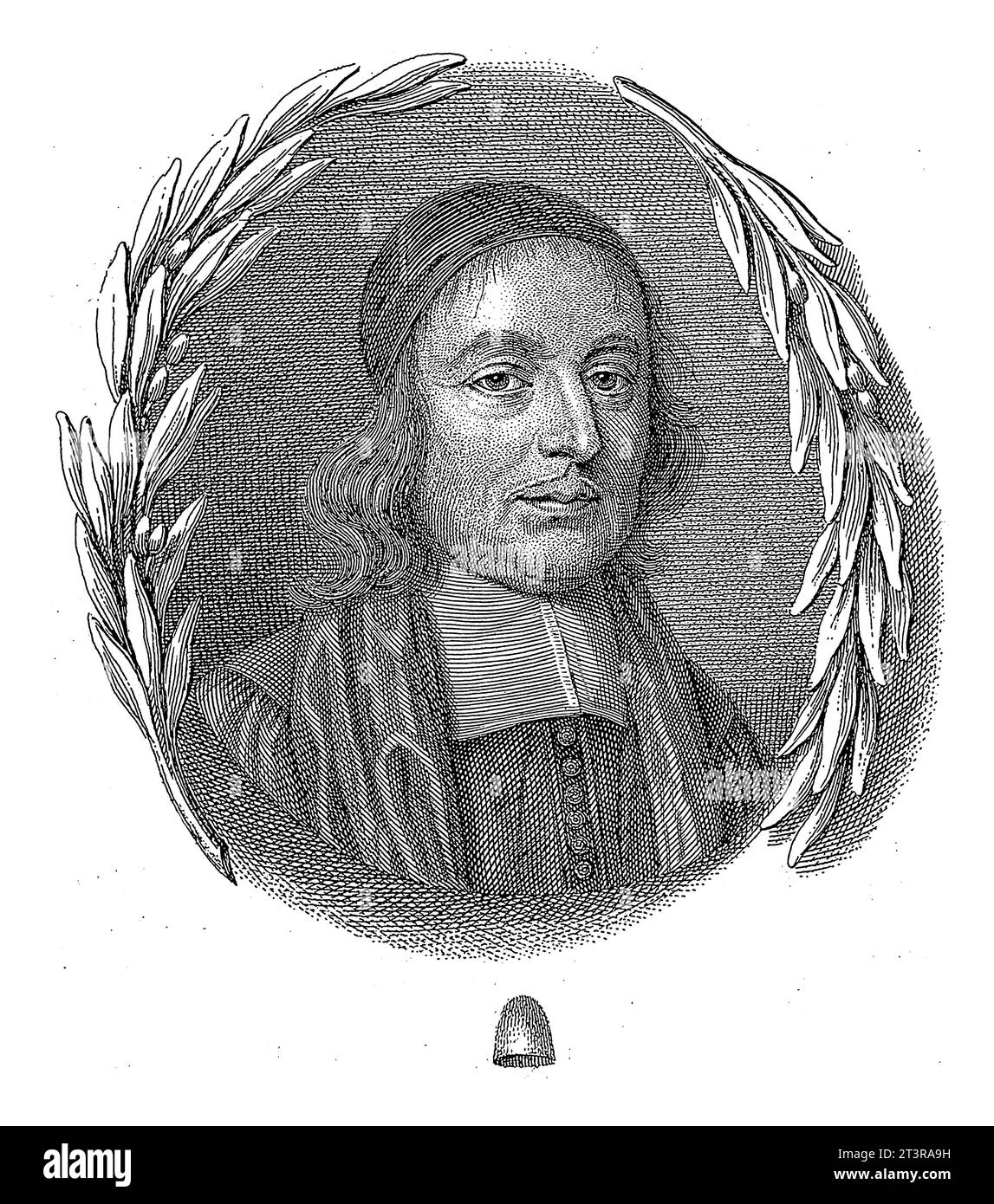 Portrait of Mathematician John Wallis, Giovanni Battista Cipriani, 1737 ...