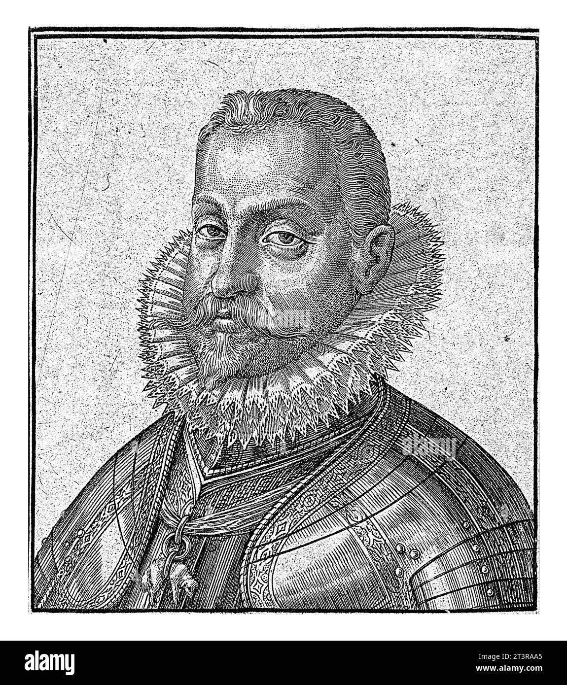 Bust Portrait of Emperor Rudolf II of Habsburg, Antonie Wierix (II ...