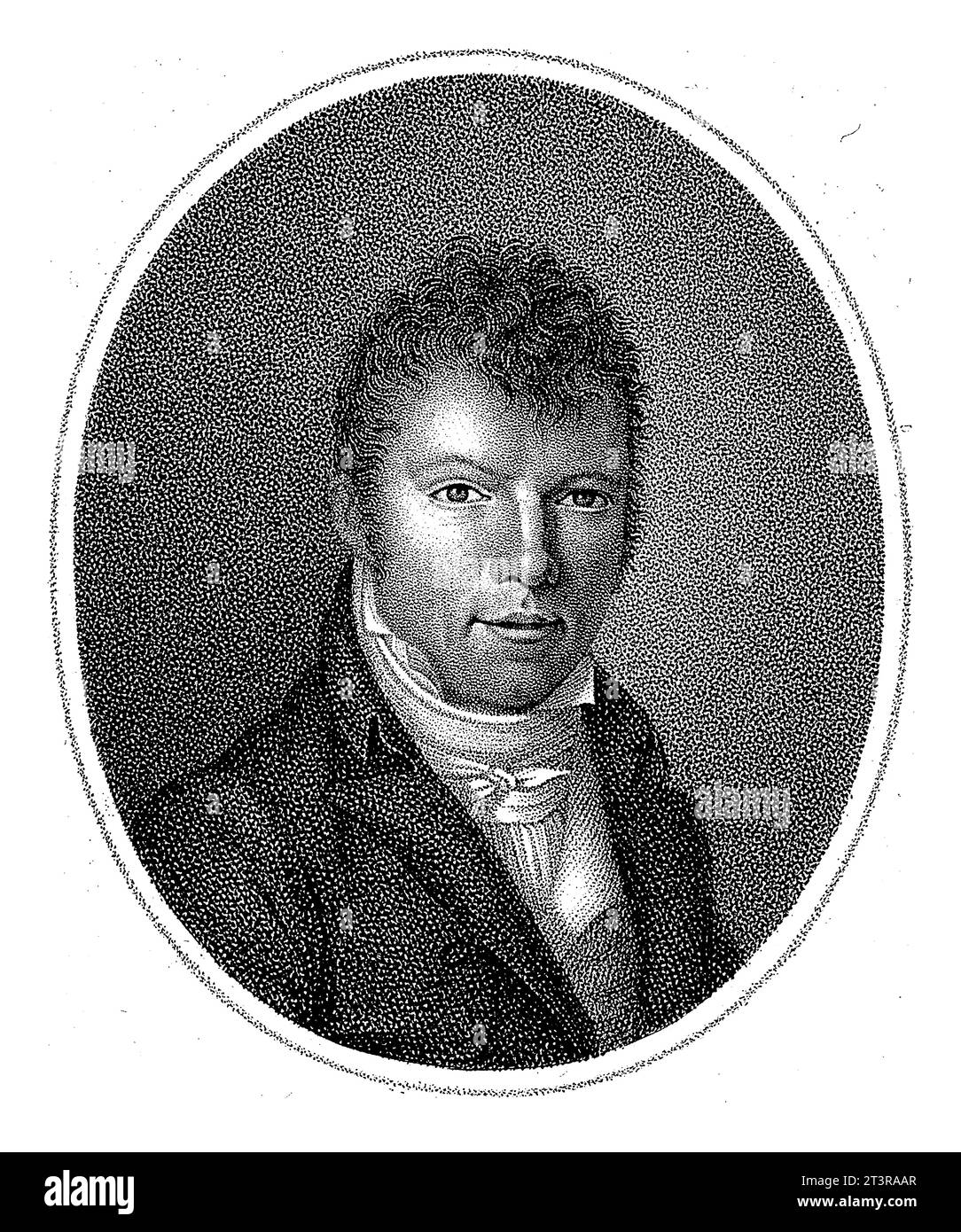 Portrait of Jens Immanuel Baggesen, Philippus Velijn, after Cornelia ...