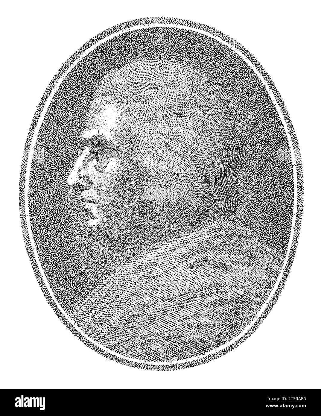 Portrait of John Moore, Christian Forssell, 1803 Portrait bust in oval ...