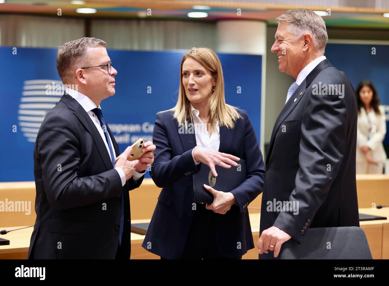 Roberta metsola israel hi-res stock photography and images - Alamy