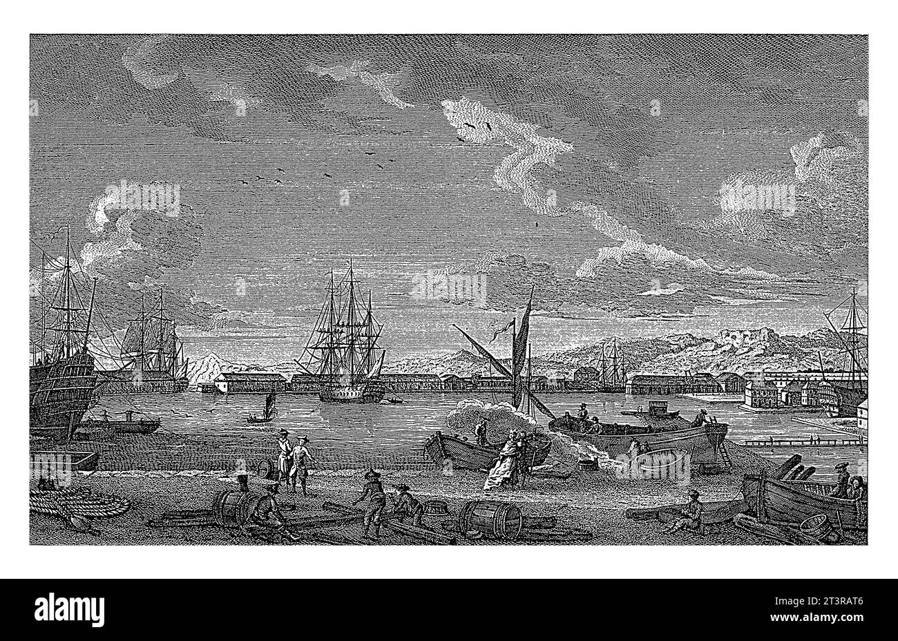 Port of Toulon, Gaetano Testolini, after Nicolas Marie Ozanne, 1776 - c ... Port of Toulon, Gaetano Testolini, after Nicolas Marie Ozanne, 1776 - c ...