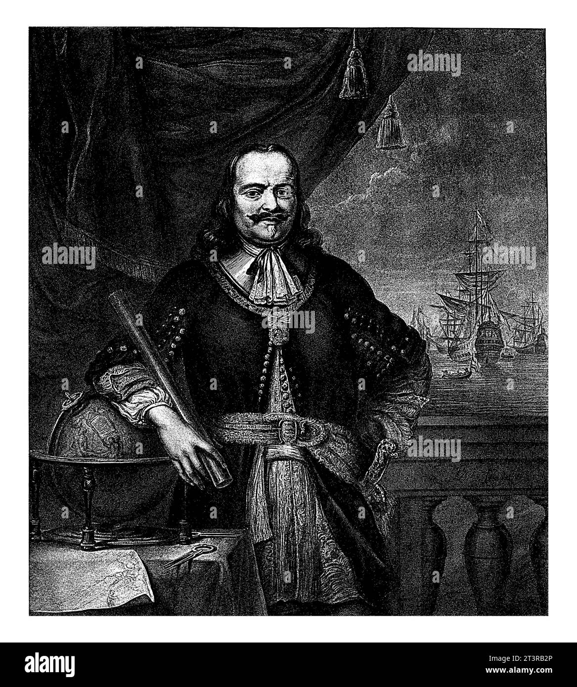 Portrait of michiel adriaansz de ruyter hi-res stock photography and ...