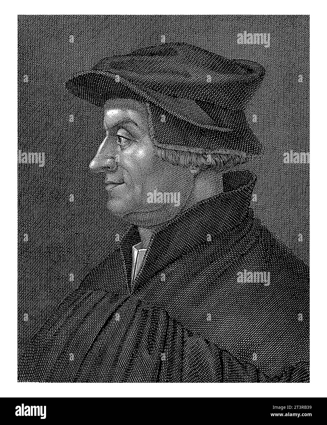 Portrait of Ulrich Zwingli, Moritz Steinla, 1801 - 1858, vintage ...