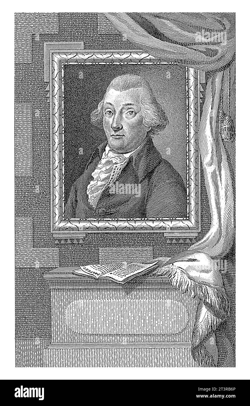 Portrait of jasper hendrik van zuylen van nyevelt Black and White Stock ...