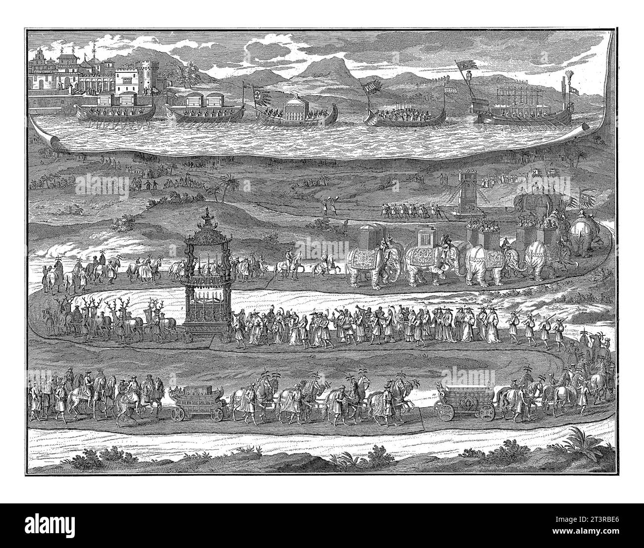 King elephants Black and White Stock Photos & Images - Alamy