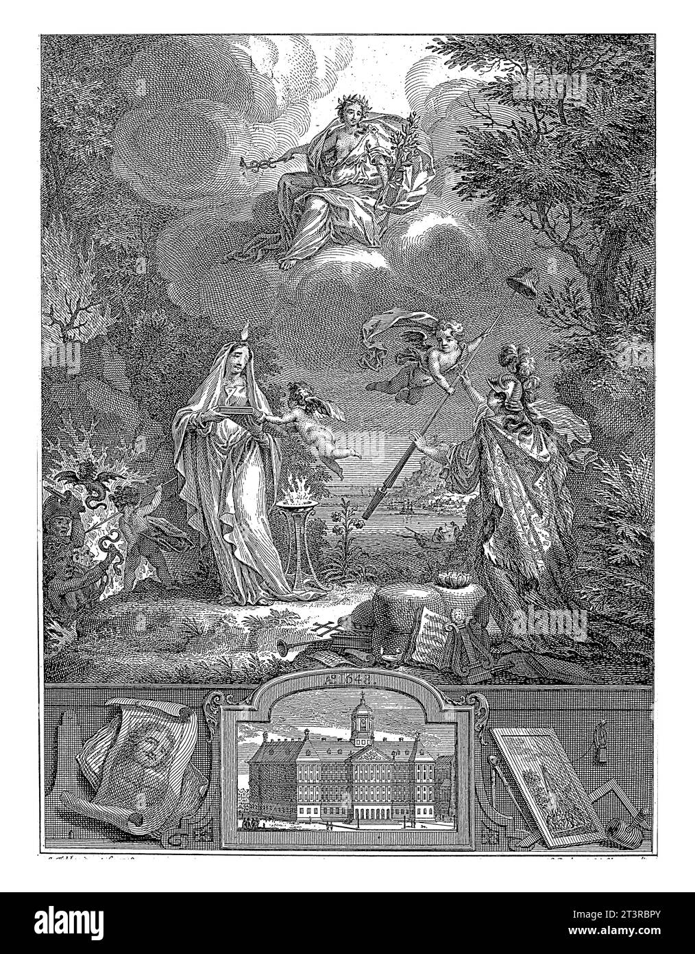 Allegory of the 100th Anniversary of Dutch Freedom, 1648-1748, Simon Fokke, 1748 The acclaimed ...