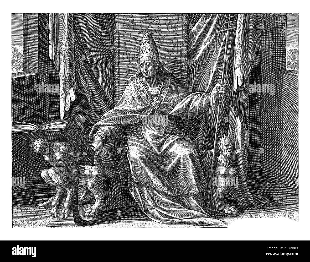Robes seated Black and White Stock Photos & Images - Alamy