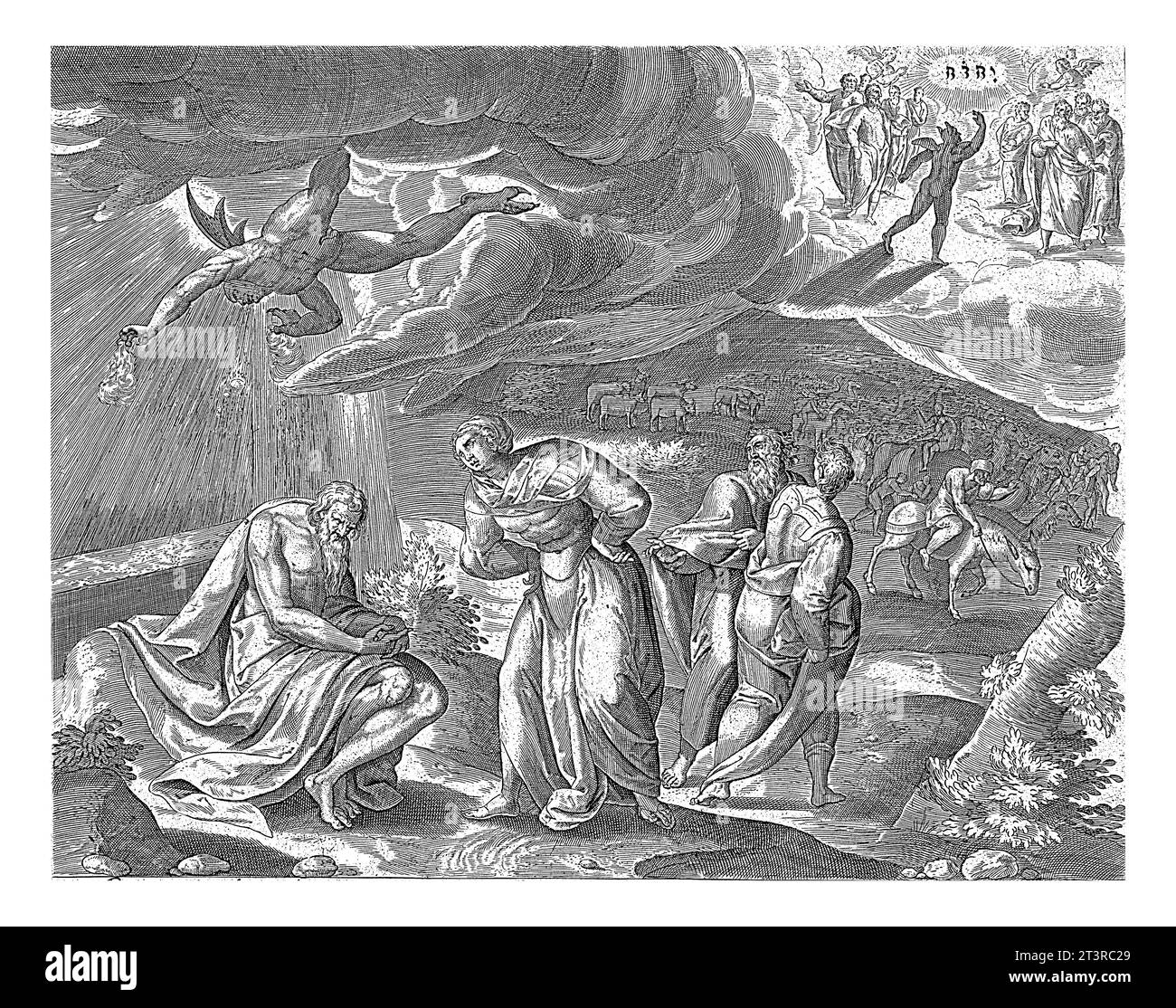 God heaven engraving Cut Out Stock Images & Pictures - Alamy