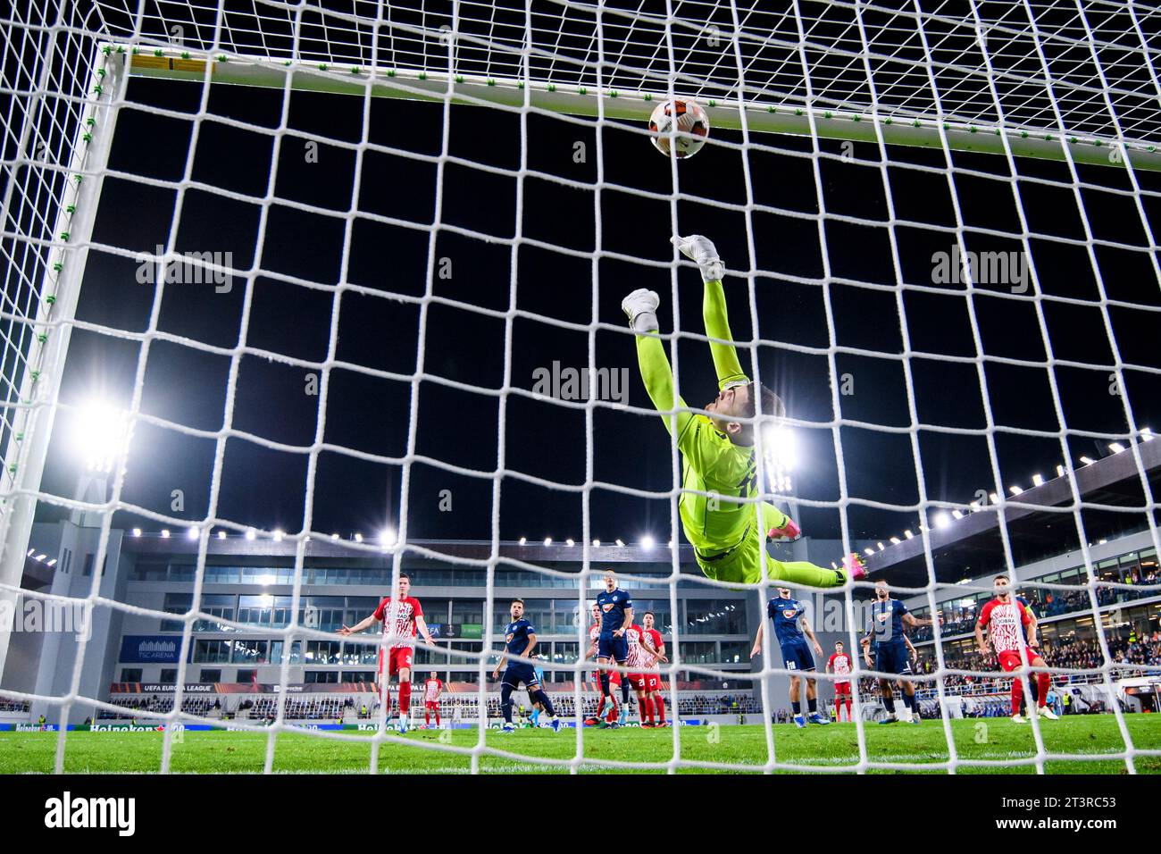 Backa Topola, Serbia. 26th Oct, 2023. Soccer: Europa League, TSC Backa ...
