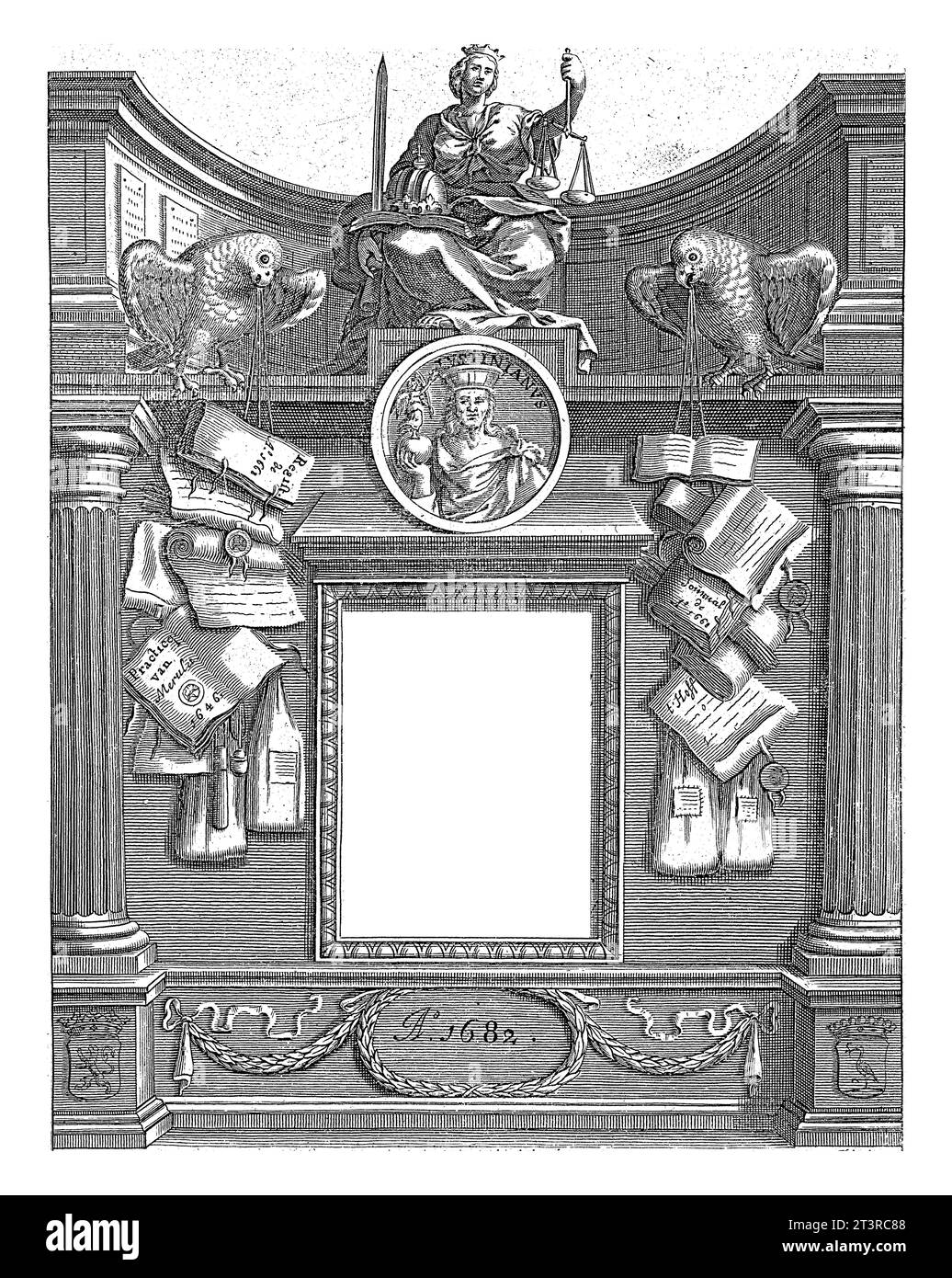 Justice flanked Cut Out Stock Images & Pictures - Alamy
