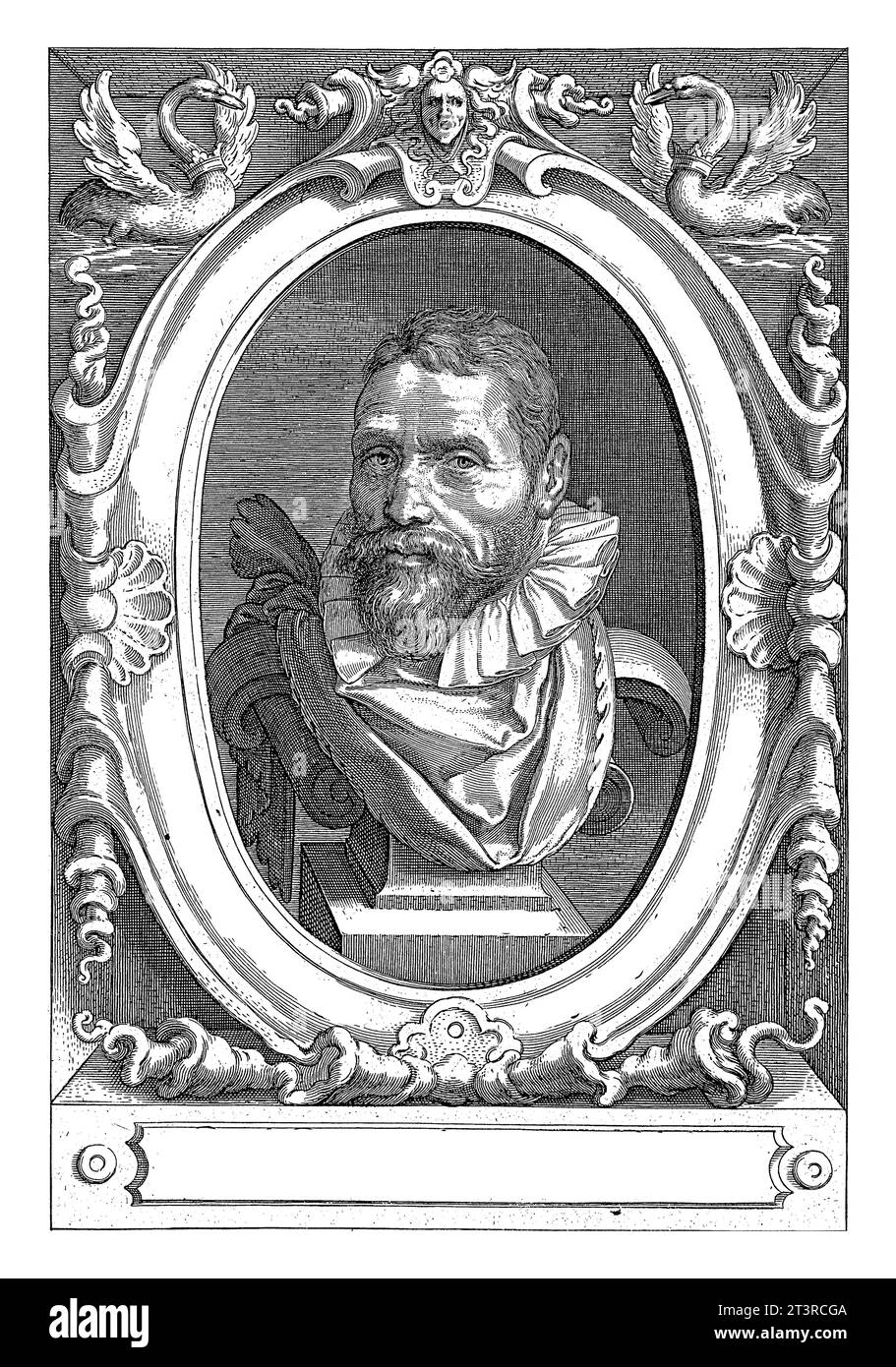 Portrait of Karel van Mander, Nicolaes Lastman, after Jan Saenredam ...