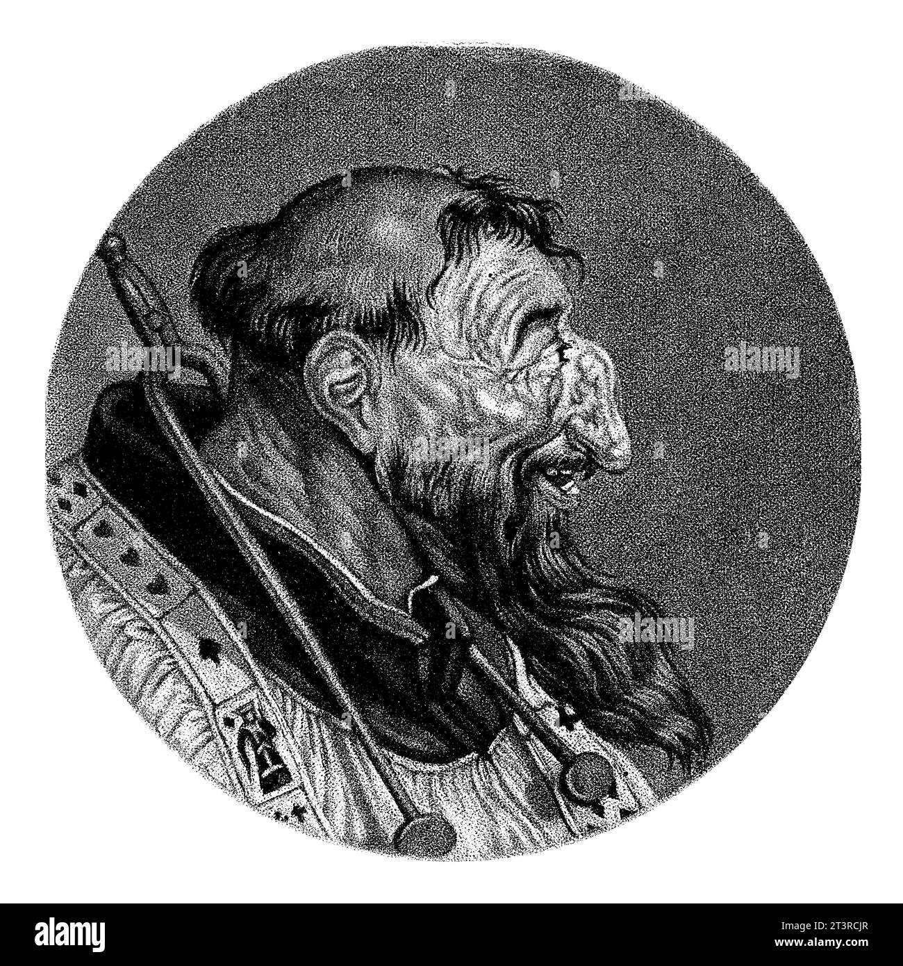 Around nose Black and White Stock Photos & Images - Alamy