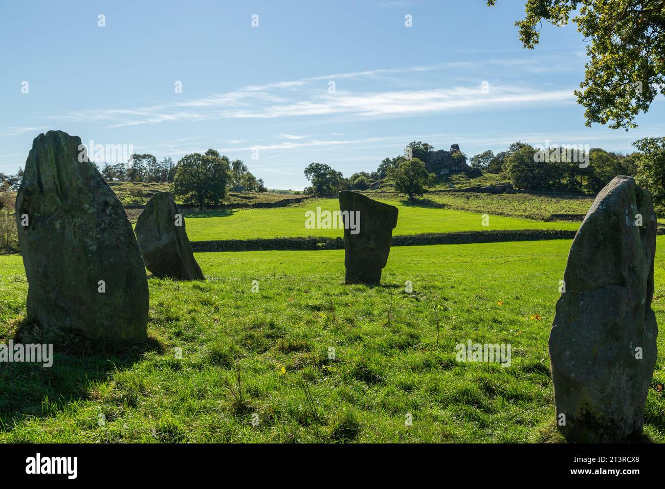Nine stones close in derbyshire, england hi-res stock photography and images - Alamy